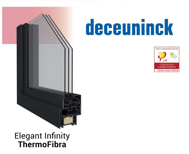 Ventana PVC Elegant Infinty ThermoFibra